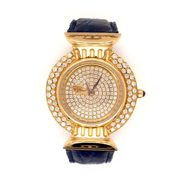 Watches and Jewelry of Valenza | TInelli & C | Yellow gold watch with ...