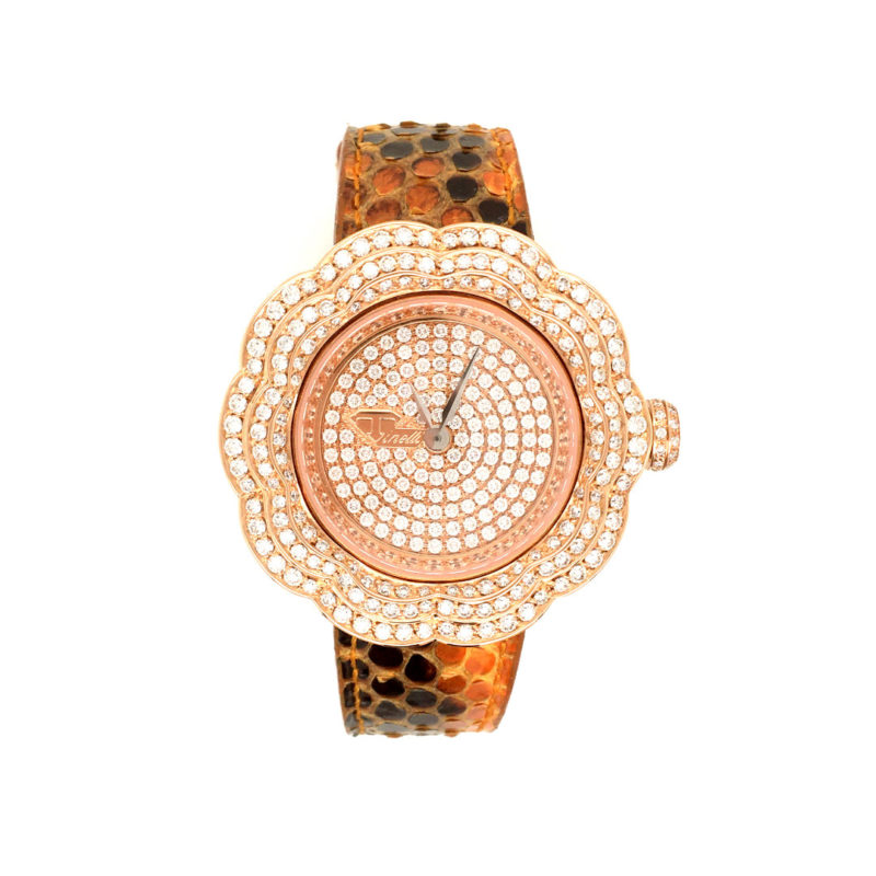 Watches and Jewelry of Valenza | TInelli & C | Rose gold watch with ...