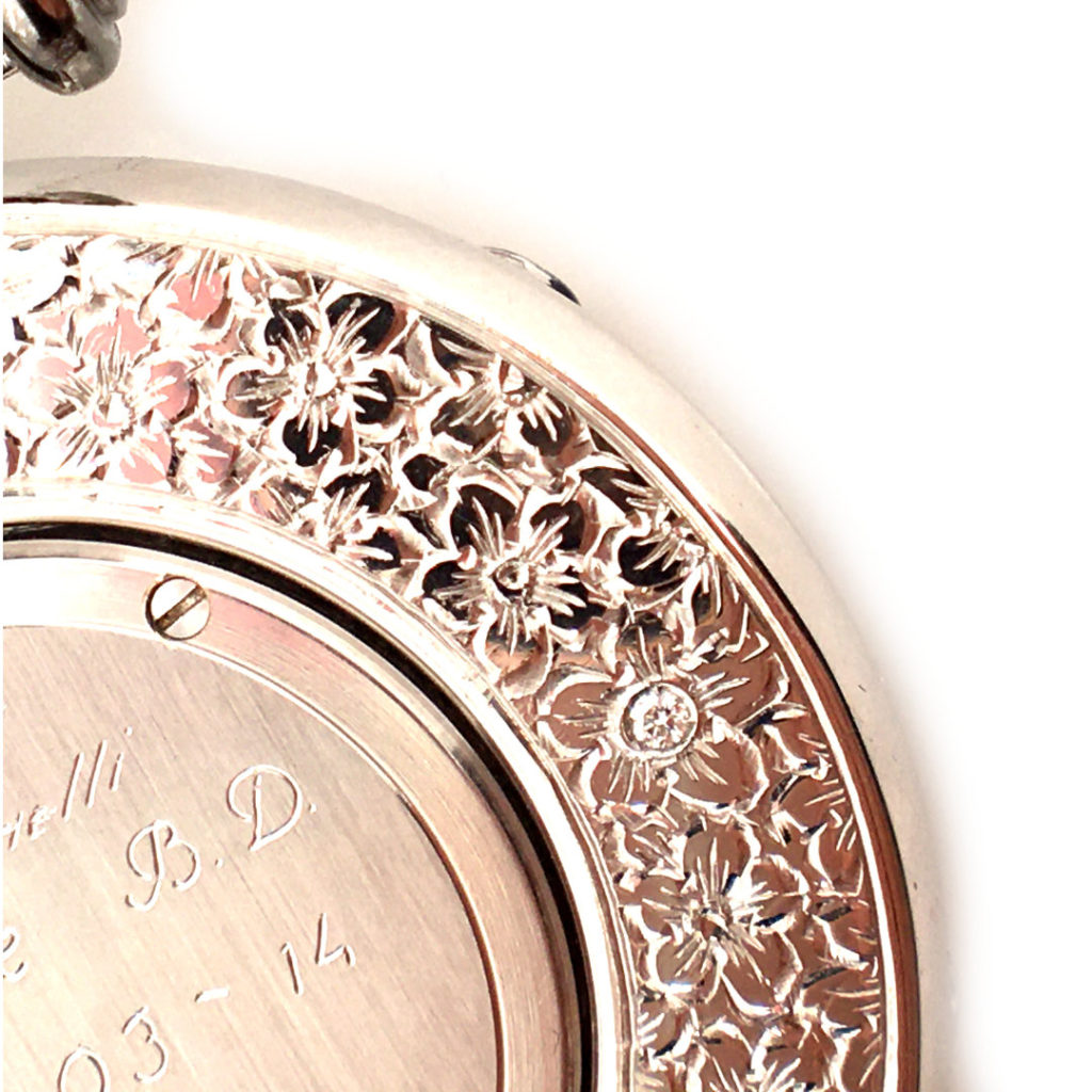 Watches and Jewelry of Valenza | TInelli & C | White gold watch with ...